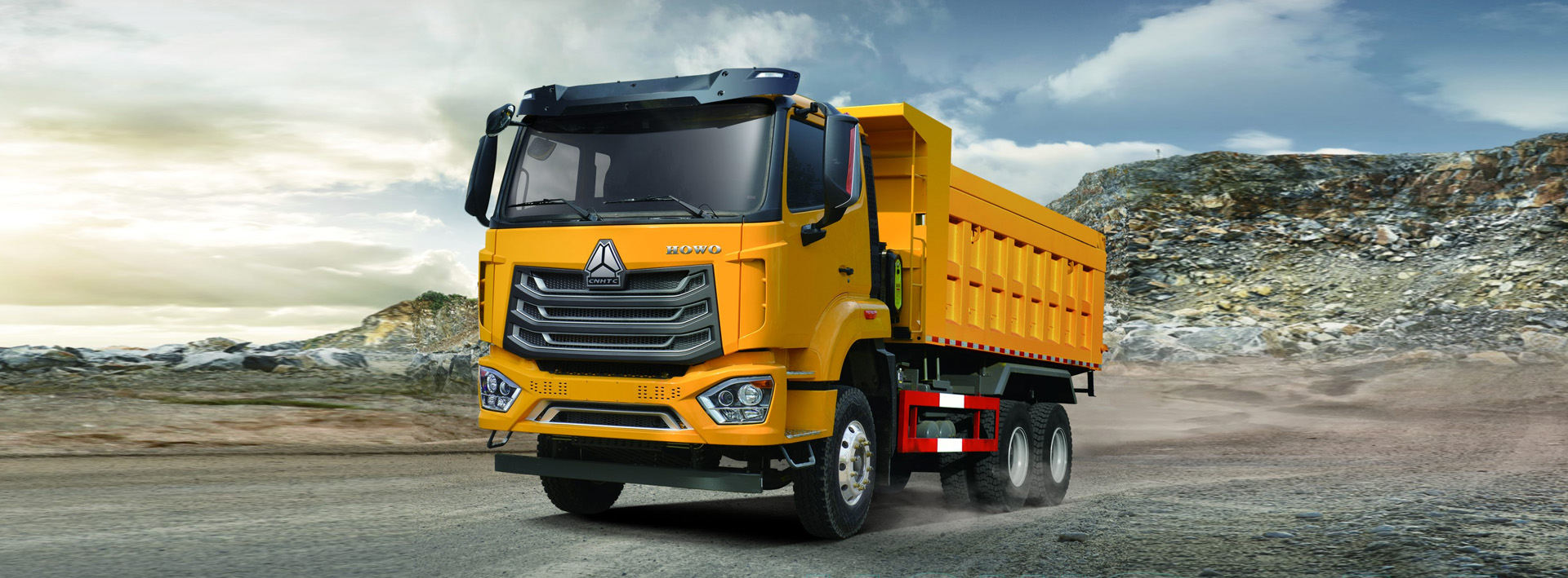 Camión volquete HOWO N 371 HP Modelo 6X4 - SINOTRUK